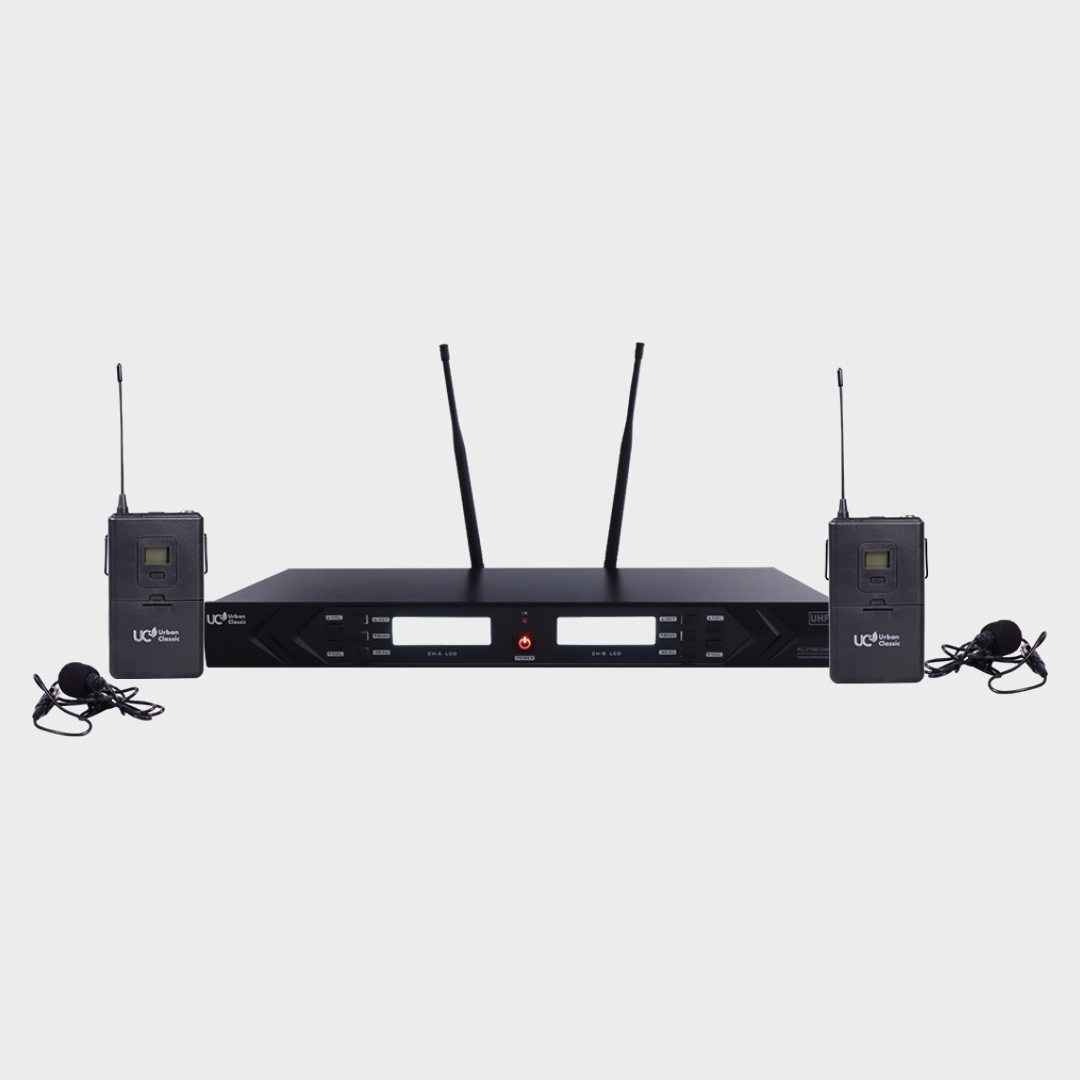 VF222060 - Dual Bodypack Wireless Micropho ne System | Urban Classic